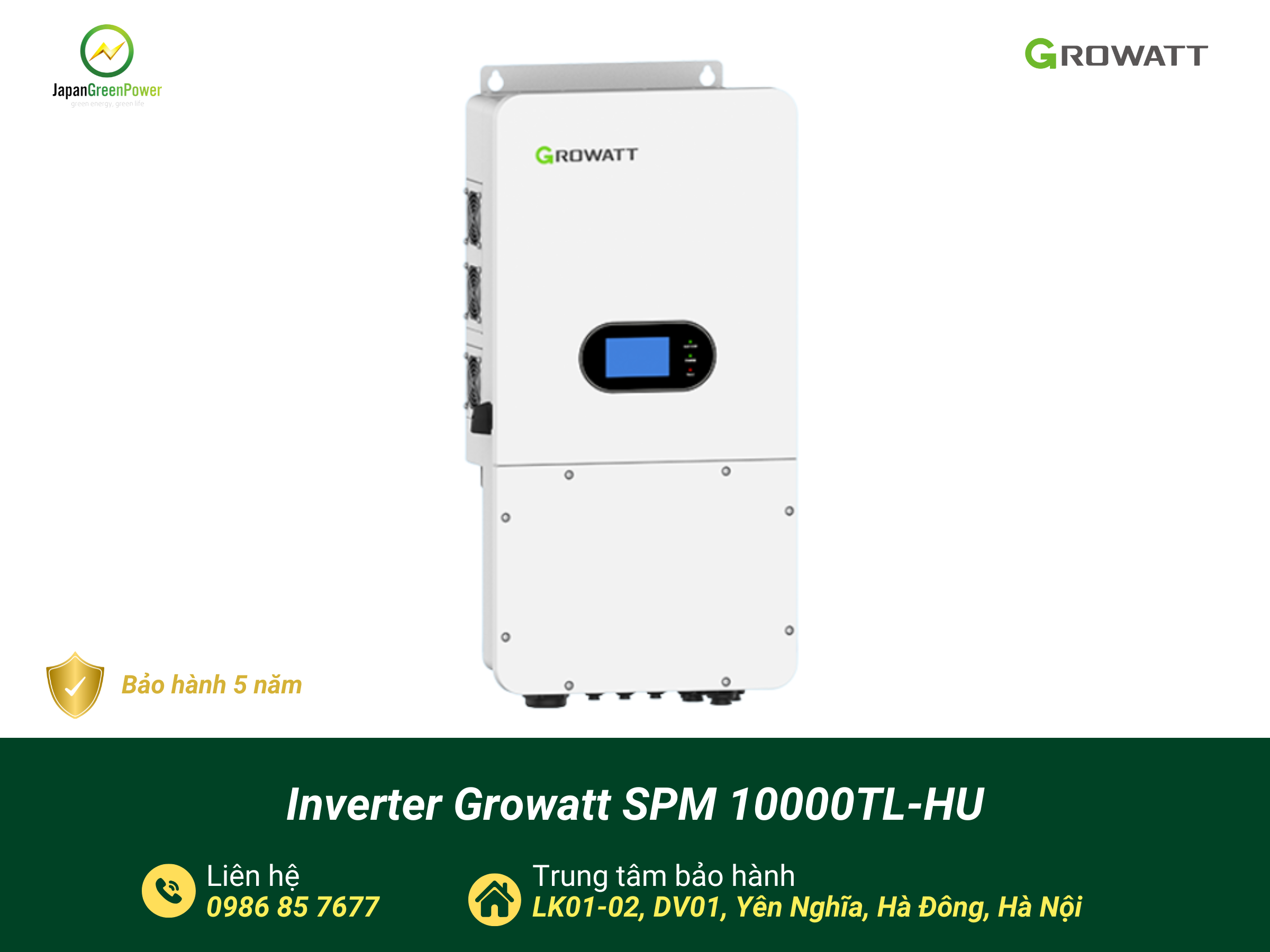 Inverter Growatt SPM 10000TL-HU