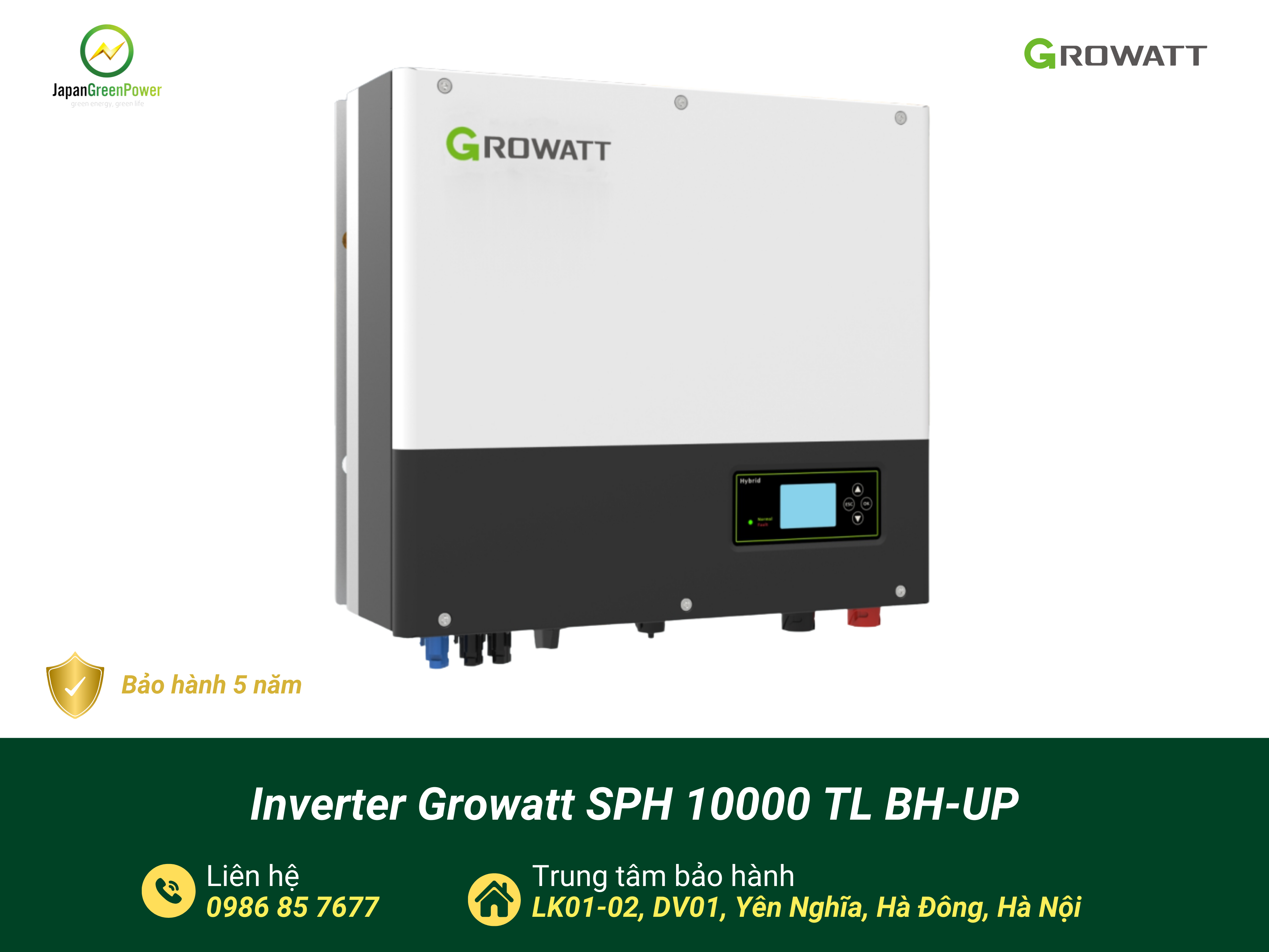 Inverter Growatt SPH 10000 TL3 BH-UP